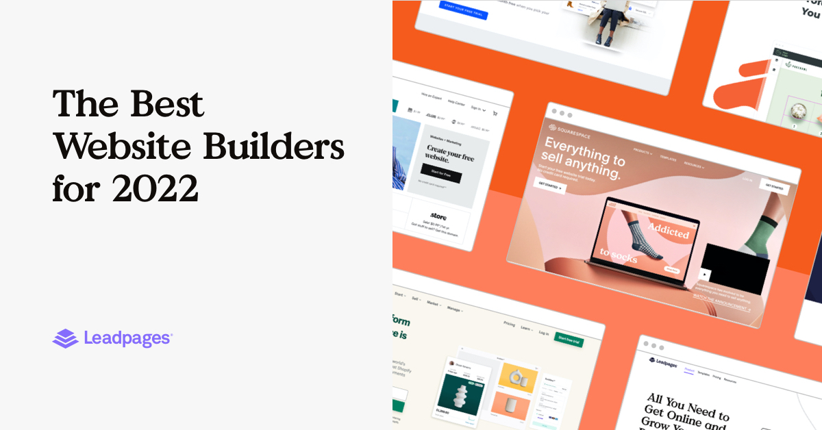 The Top 24 Best Website Builders - A Complete Guide | Leadpages Blog